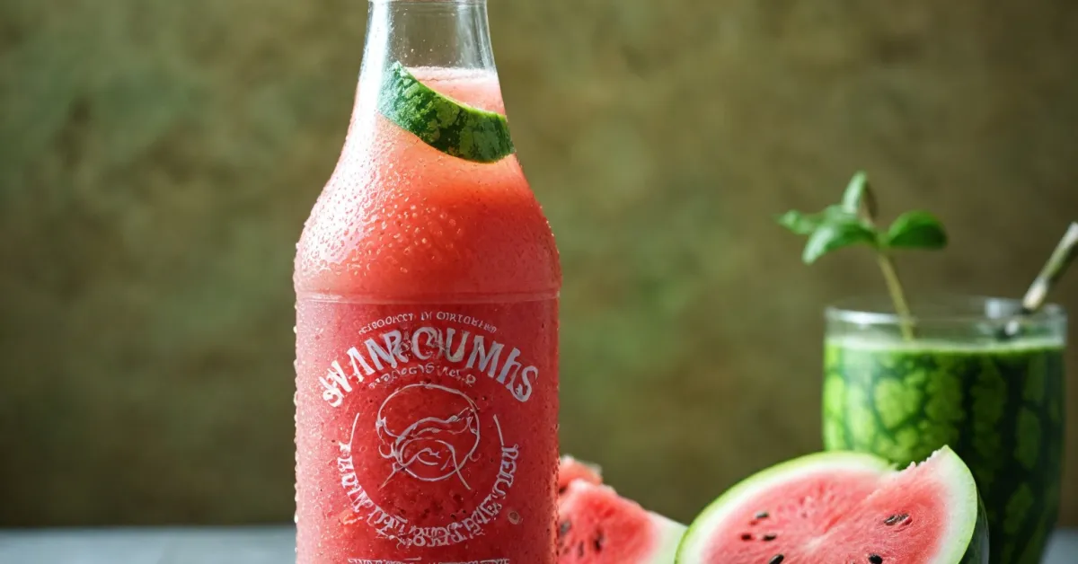 Tasting the johny bootlegger watermelon malt beverage bottle